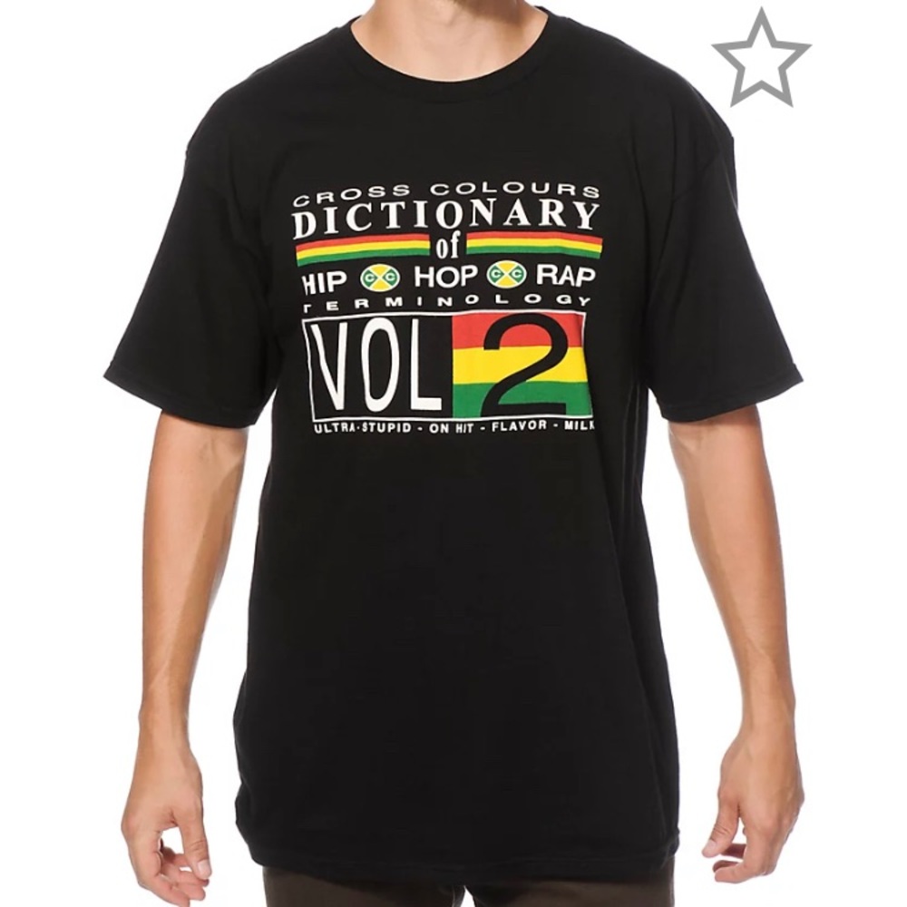 Cross Colours Dictionary T-Shirt - Gem